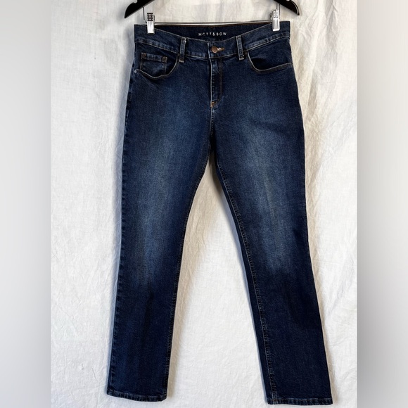 Mott & Bow | Jeans | Mott And Bow Boyfriend Jeans Women Size 28x3 Dark ...